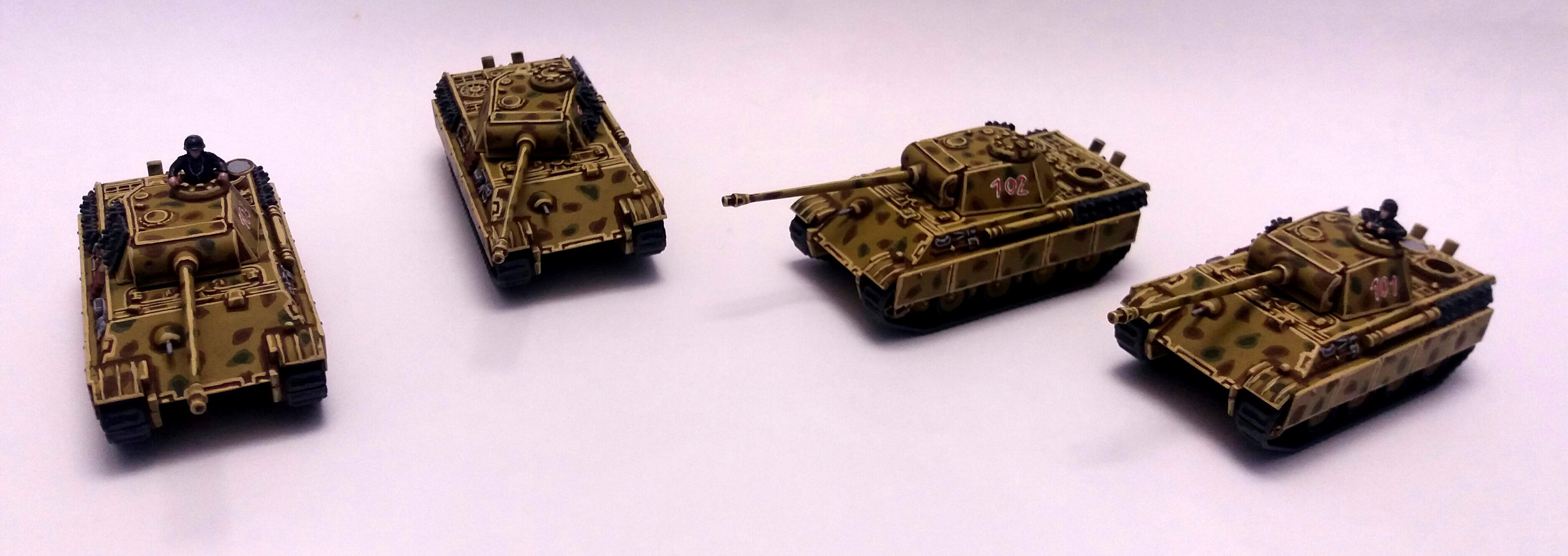 Flames Of War, Germans, Germany, Panther, Panzer V, Panzerv, Tank, World War 2 - Gallery ...
